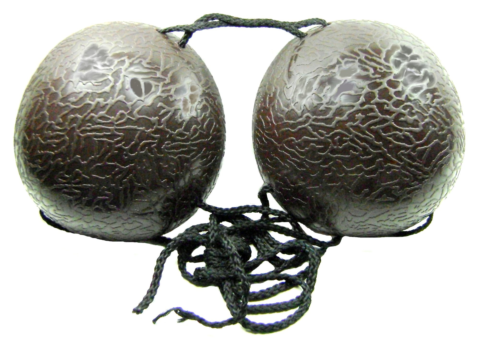 Plastic Luau Bikini Top Coconut