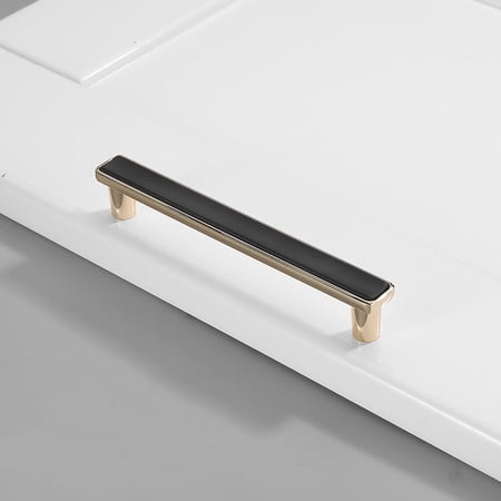 Handle, Wardrobe Door Handle, Drawer Handle, Double Hole, Black ...