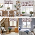 Boho Pines Valances for Windows Farmhouse Kitchen Curtains Valances Rod ...