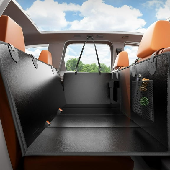 2024 New Ruff Rover 2.0 Dog Seat Cover, Ruffrover 2.0 - Hard Bottom Dog ...