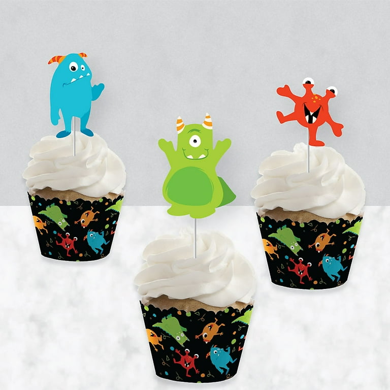 Little Monster Cupcake Kits