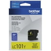 Brother Genuine Standard Yield Black Ink Cartridge, LC101BK ...