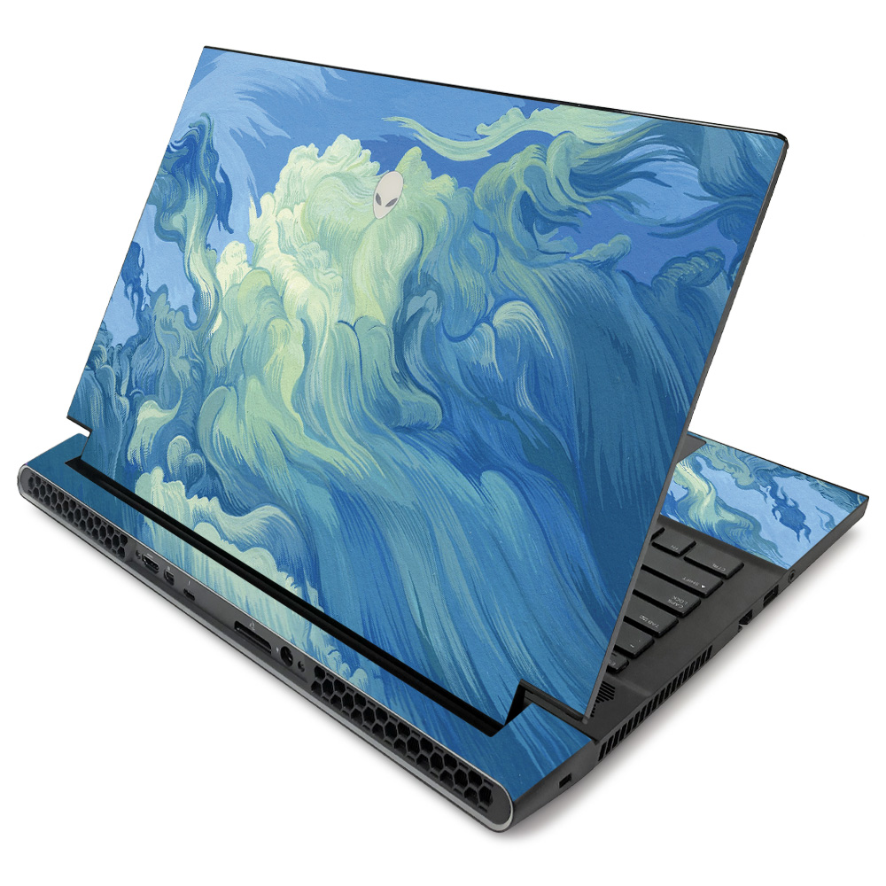 Skin Decal Wrap Compatible With Alienware m17 R2 (2019) Sticker Design ...