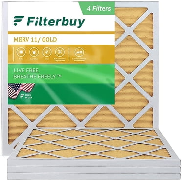 22x22x1 MERV 8 Pleated AC Furnace Air Filters. 6 Pack - Walmart.com