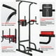 Pooboo Body Champ Multifunction Power Tower Dip Station Pull up Bar ...