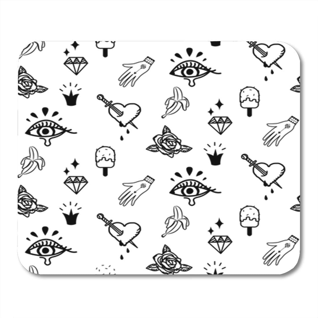 Simple Tattoo Flash Outlines