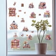 1 Set 12 Sheets 12 Style PVC Stickers Heat Transfer Film for Window ...