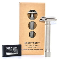 Parker Variant Adjustable Double Edge Safety Razor and 5 Blades ...