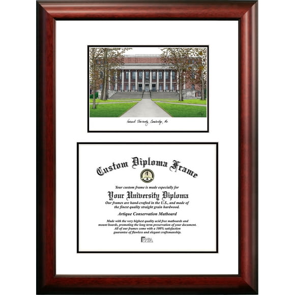 Harvard University Diploma Frame