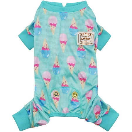 Pyjama pour chien Pyjama pour chien Icecream léger pour petits chiens ...