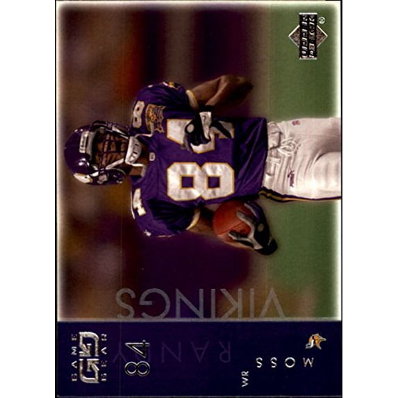 2001 UD Game Gear #46 Randy Moss NFL Football Trading Card - Walmart.com