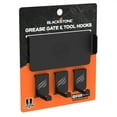 Blackstone Side Shelf Bar Accessory Grease Gate and Tool Hooks Set for ...