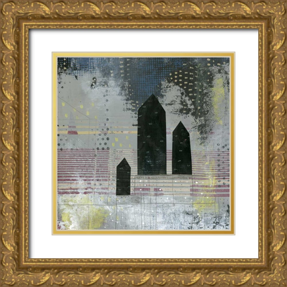Ogren, Sarah 26x26 Gold Ornate Wood Framed with Double Matting Museum Art Print Titled - City ...