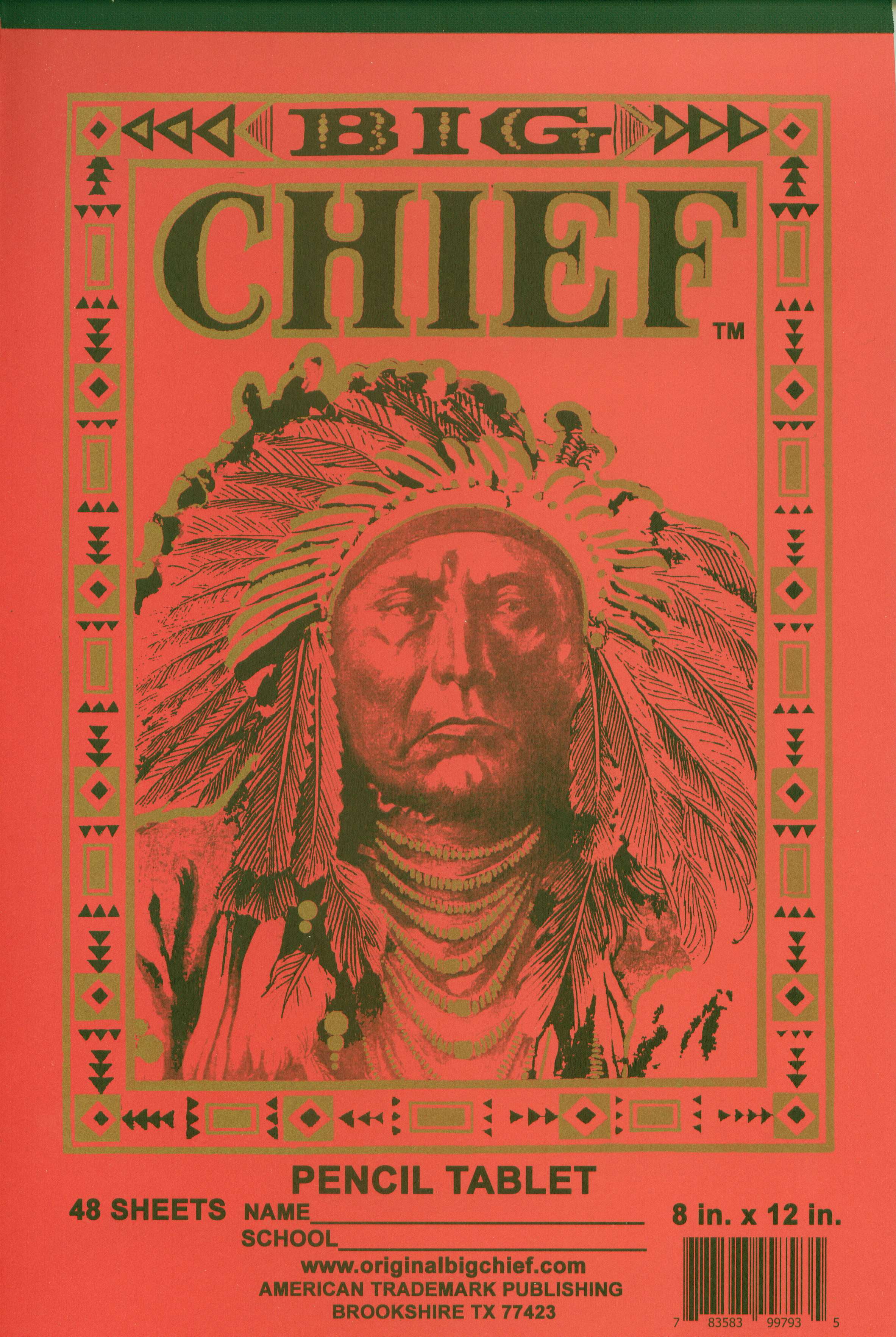 Springfield Big Chief Tablet - Walmart.com