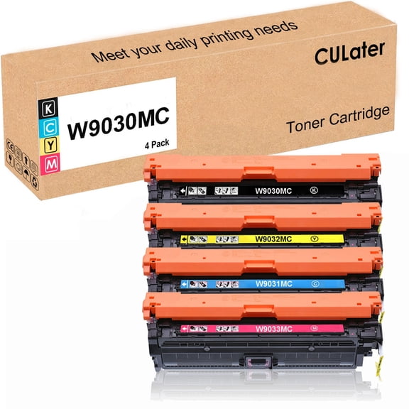 W9170MC W9171MC W9172MC W9173MC Compatible Toner Cartridge 4 Packs for ...