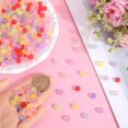 700Pcs Frost Acrylic Bead Matte 8mm Beads Frosted Small Round Colorful ...