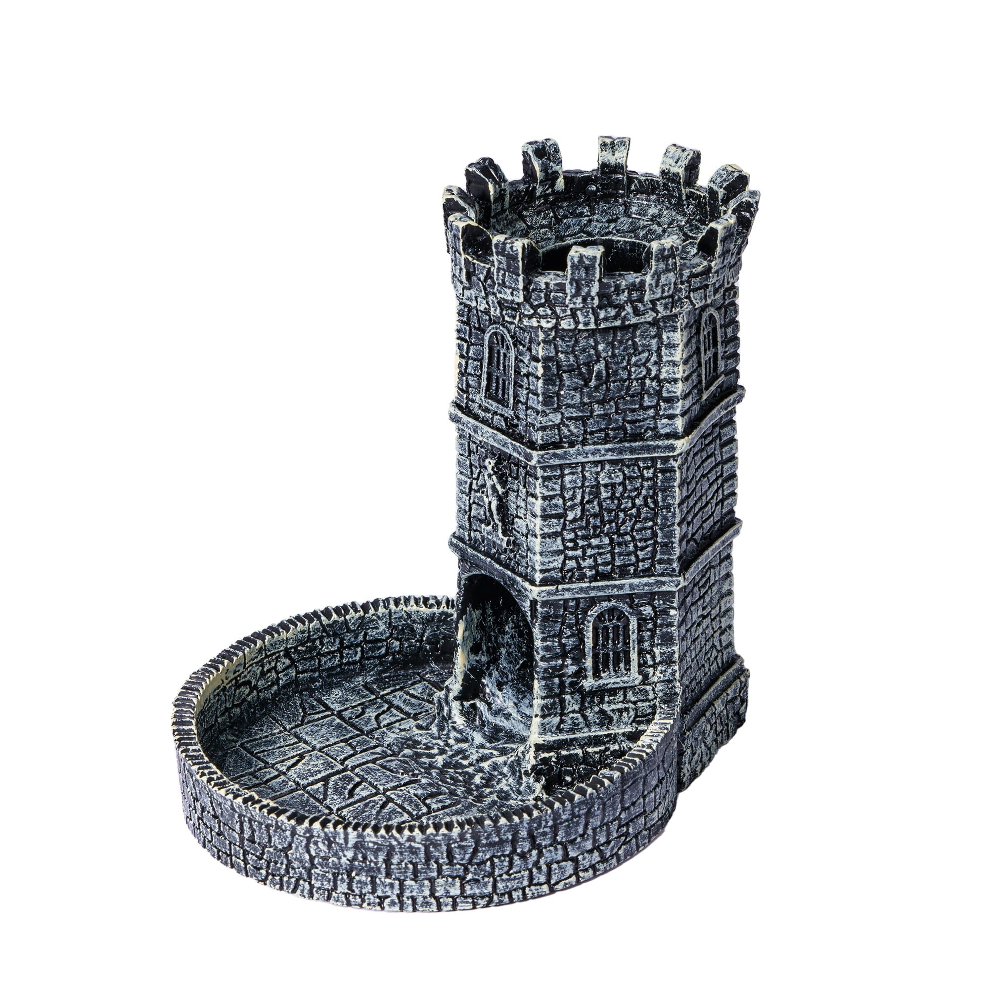 Cusdie Resin Dice Tower Die Roller Castle Rolling Case City Wall ...