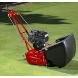 McLane 25 in. Gas Self Propelled 7 Blade Reel Mower with Lawn Bag, Easy ...