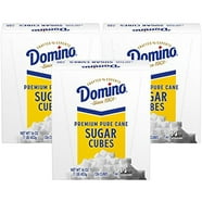 Domino Premium Granulated Pure Cane Sugar Cubes, 126 Count, 1 lb ...