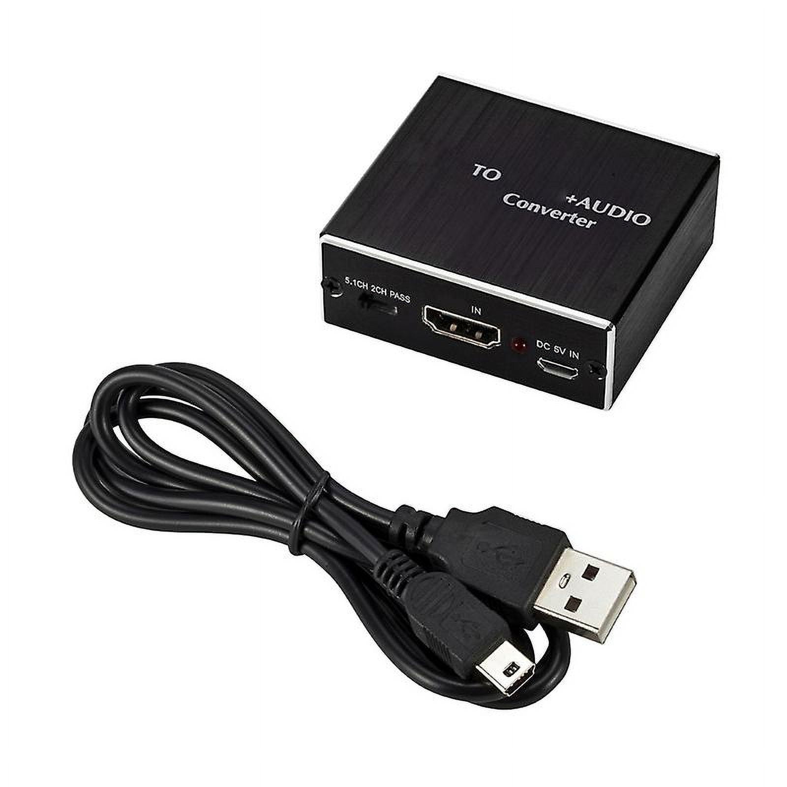 Cable extractor de audio portátil compatible con HDMI | Walmart en línea