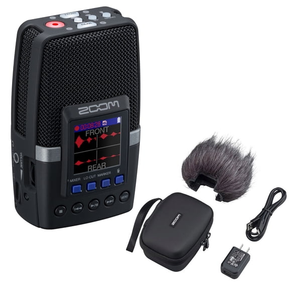 Zoom F2 Ultracompact Portable Field Recorder (Lavalier Microphone ...