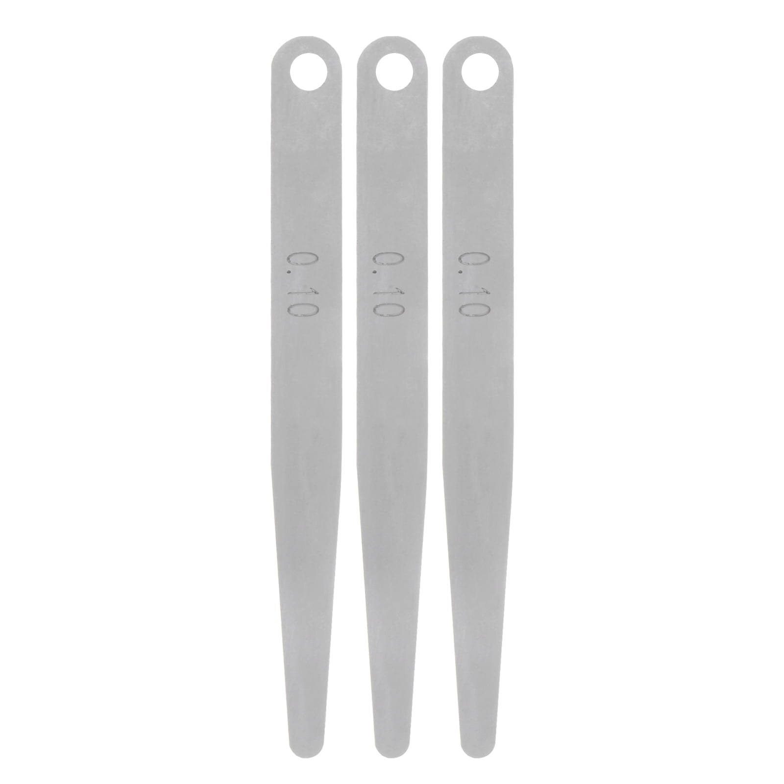 Uxcell Single Blade Feeler Gauge, (0.1mm) Thickness 100mm Length Metric ...