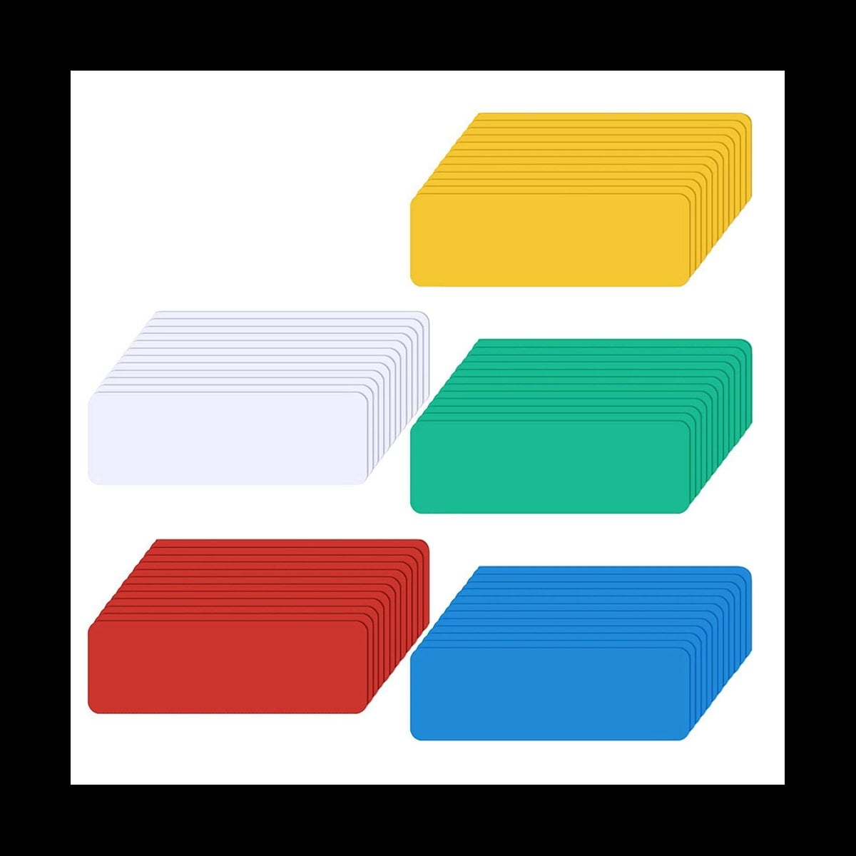 Click here for Unbranded 60 Pack Dry Erase Magnetic Labels Magnet... prices