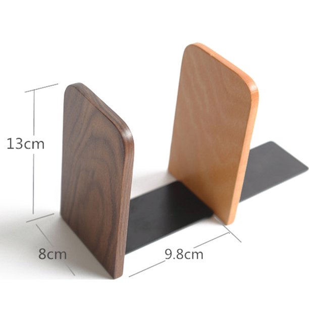 Estantería de madera simple creativa de nogal negro engrosada para ...