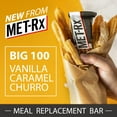 MET-Rx Big 100 Protein Bars, Vanilla Caramel Churro Bars, 30g Protein ...