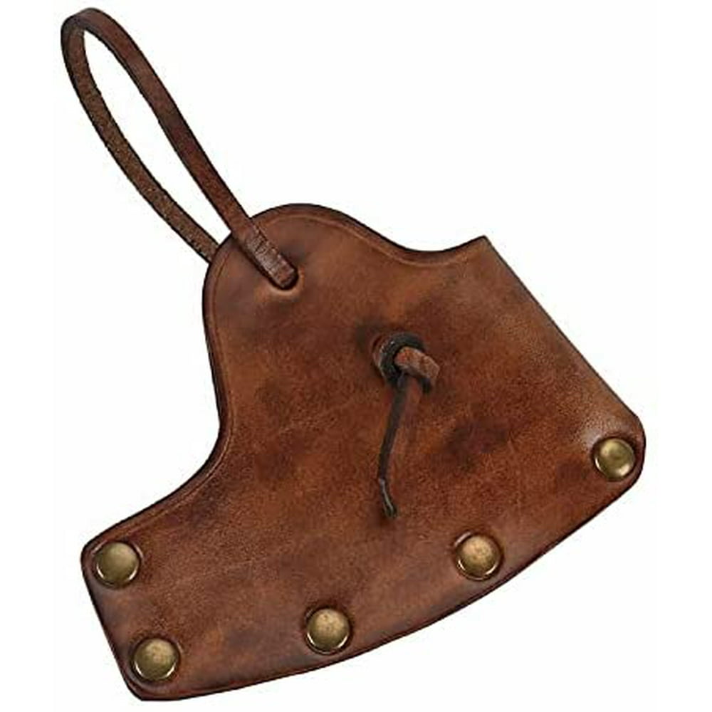 Tourbon Leaher Axe Head Sheath Protect Cover with Leather Adjustable ...