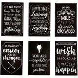 Inspirational Print Motivational Postcards, 20 Designs, 4 x 6 in, 40 ...