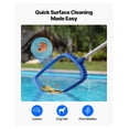 Swimming Pool Cleaning Kit, 2 Brush Heads & 2 Skimmer Nets, 4-in-1 ...