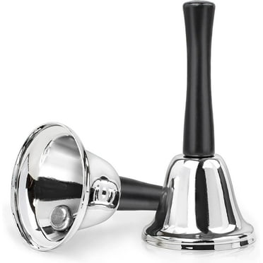 Super Loud Solid Hand Call Bell Wooden Handle Christmas Hand Call Bell ...