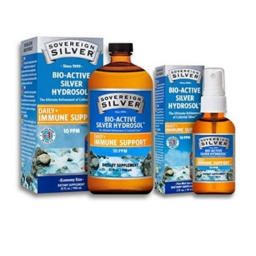 Sovereign Silver Bio-Active Silver Hydrosol for Immune Support ...