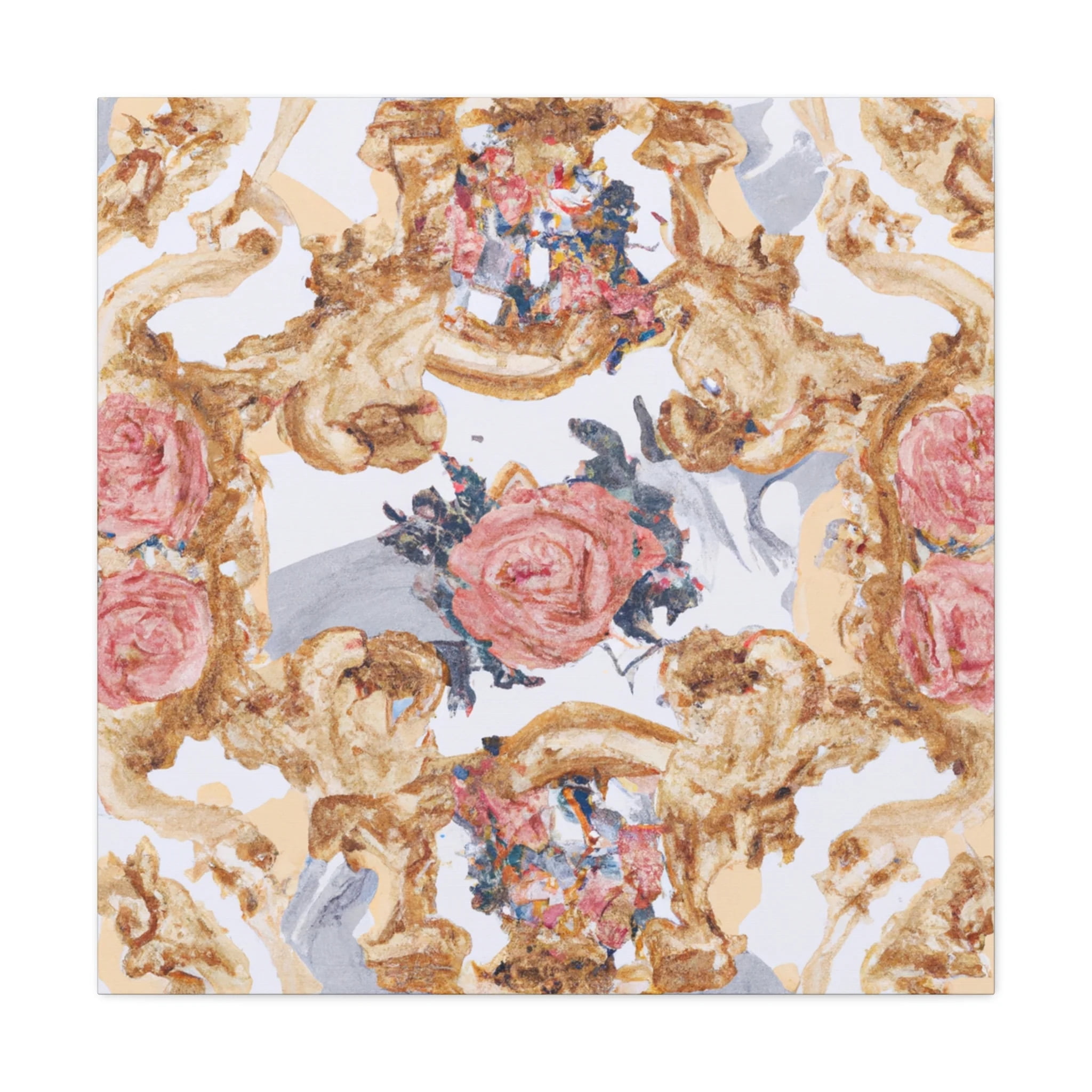 Gilded Grandeur Splendor - Canvas - Walmart.com