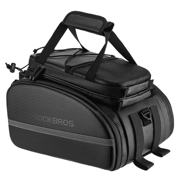 ROCKBROS Bike Rear Rack Bag Bike Panniers Waterproof Max 30L Large ...