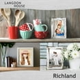 Langdon House 8x10 Distressed White Picture Frames 3 Pack for Tabletop ...