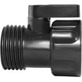 XUERUI-Plastic Garden Hose Shut Off Valve, 6 Pack 3/4'' Standard Water ...