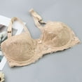 Women's Casual Fashion Large Size Bra Thin Sponge Underwear Lace Bra ...