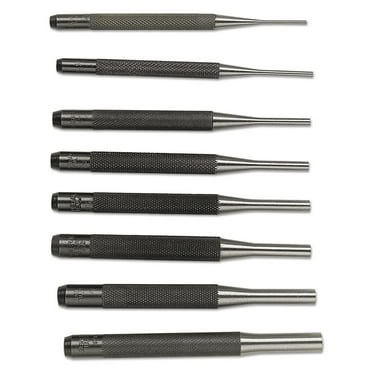 Proto 7 Pc. Super-Duty Drive Pin Punch Sets, Flat, English, Kit Pouch ...