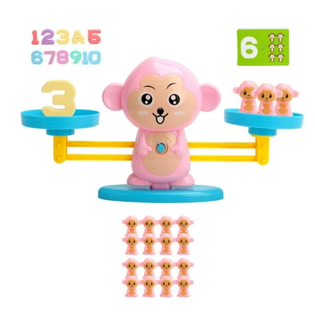 Math Toys,Balance Scale Toys Game Balance Counting Toys,Preschool ...