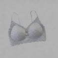Bras for Women Scallop Seamless Padded Comfy Wireless Bralettes ...