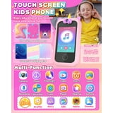 Prysyed Kids Toy Phone for Toddlers, Christmas Birthday Unicorns Gifts ...