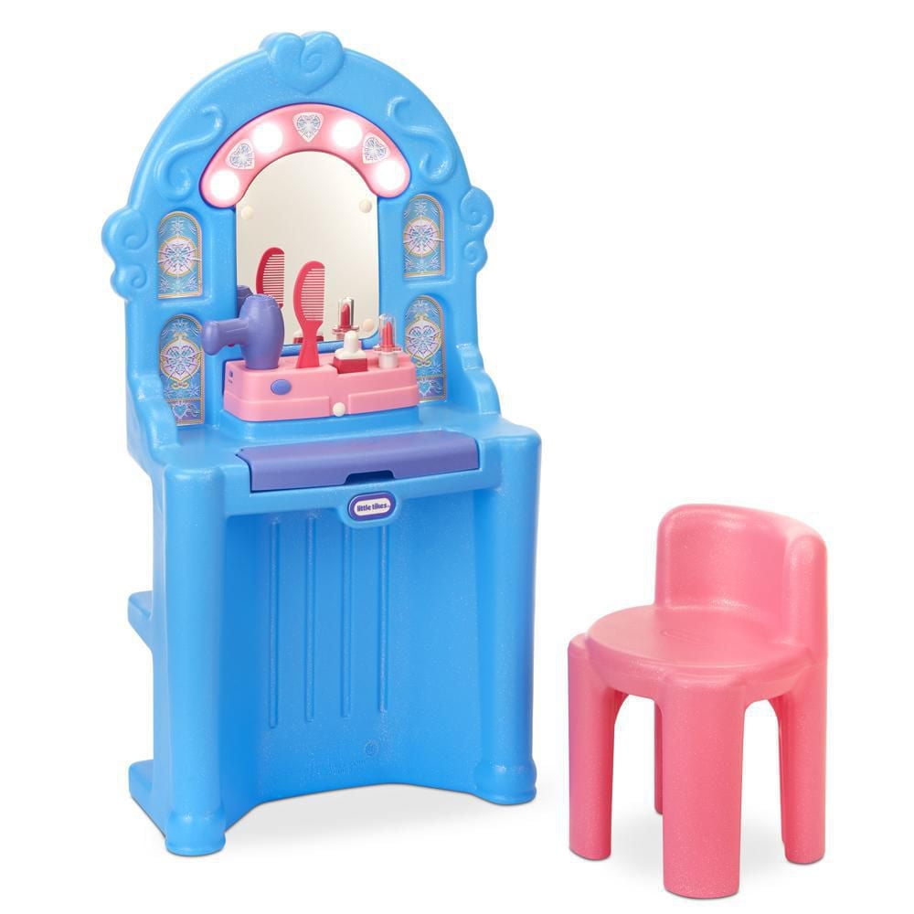 Little Tikes Ice Princess Magic Mirror - Roleplay Vanity with Lights ...