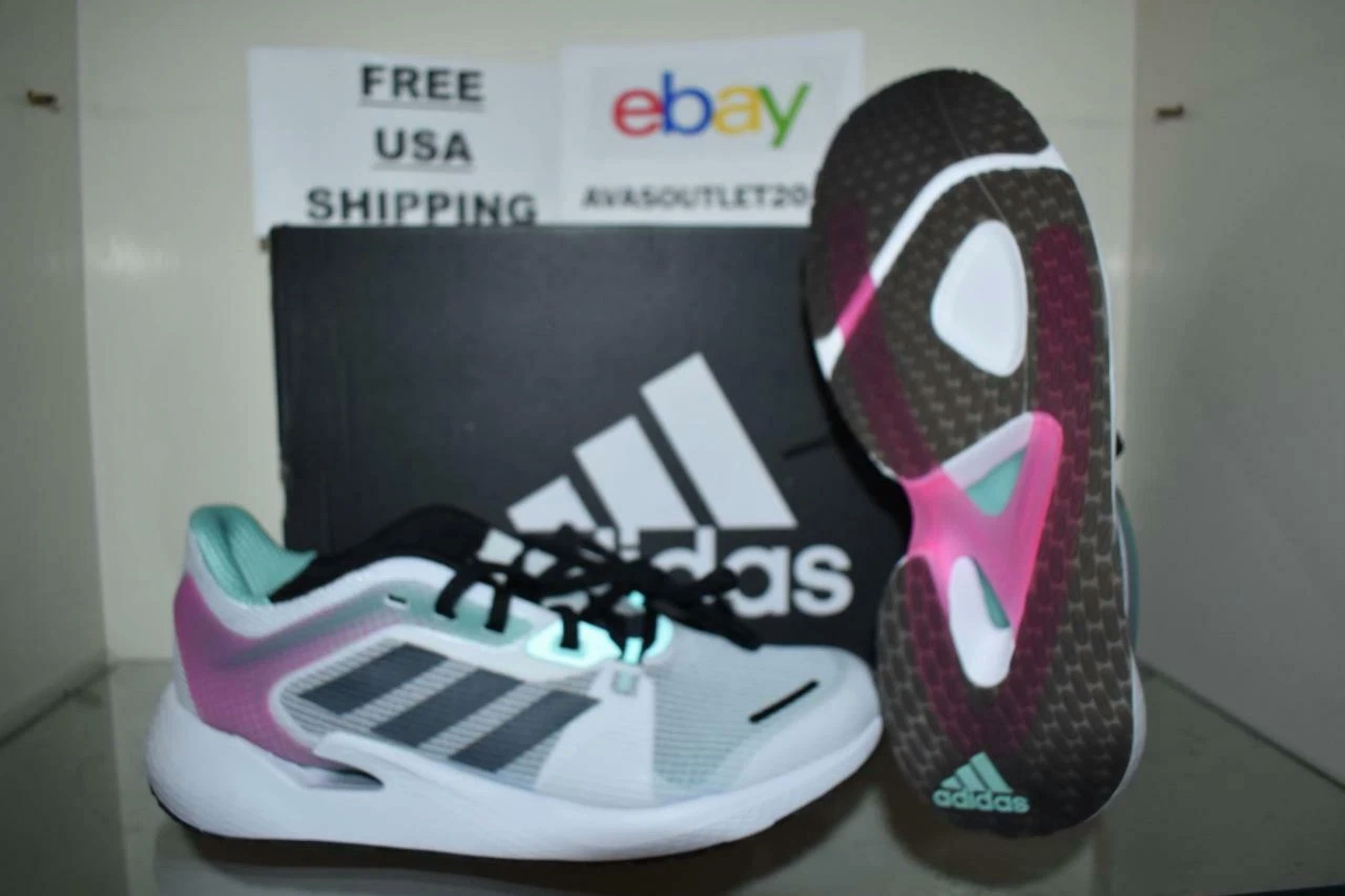 Adi - das Men's Alphatorsion 360 Running Shoes FY0020 White/Light Green ...