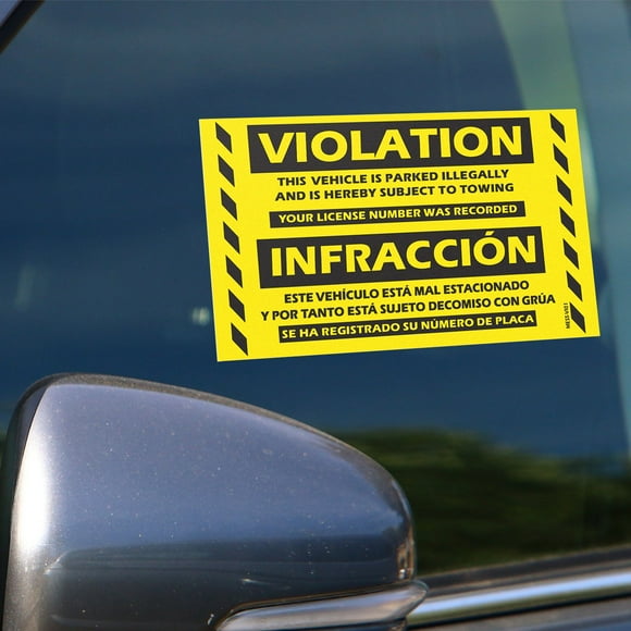 Parking Violations Stickers