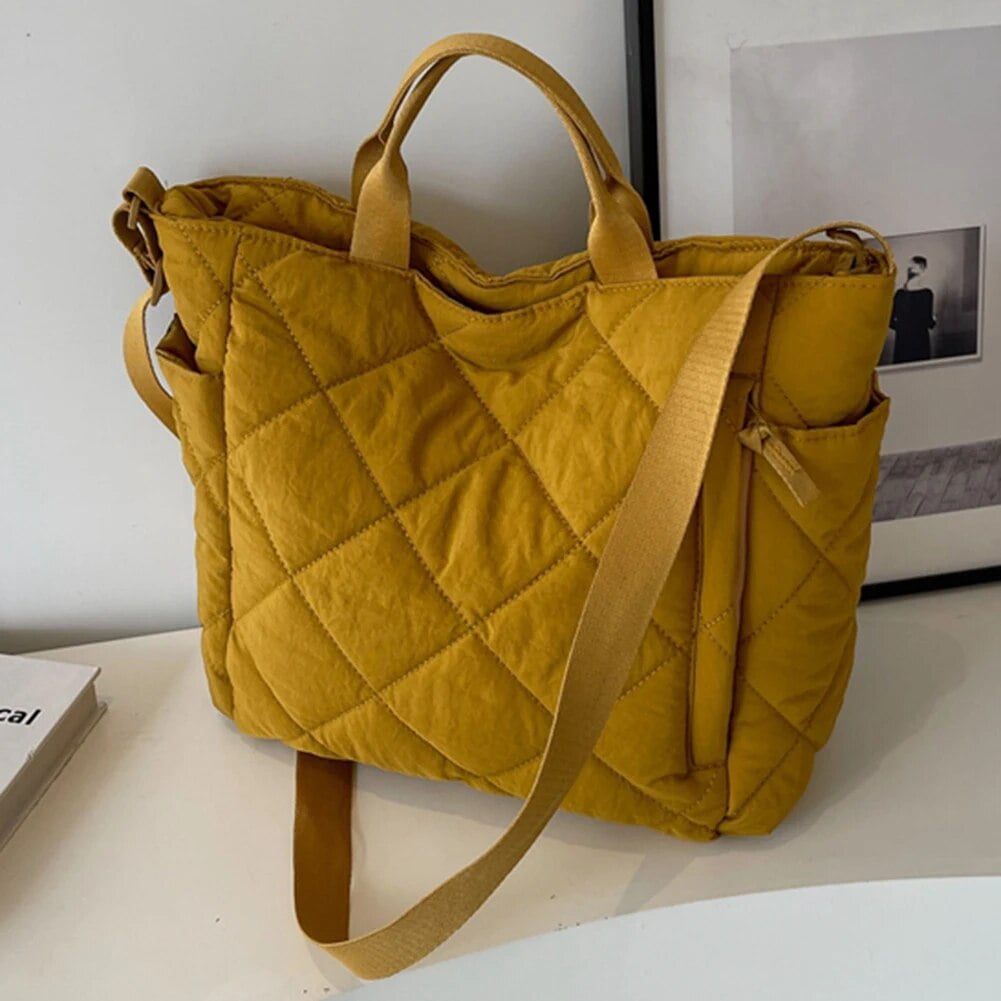 Click here for Yening Quilted Tote Bag For Women Puffer Hobo Hand... prices