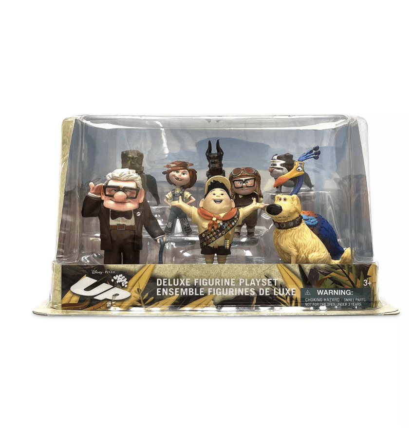 Disney Up Carl Ellie Dug Russell Kevin Alpha Beta Gamma Deluxe Play Set ...