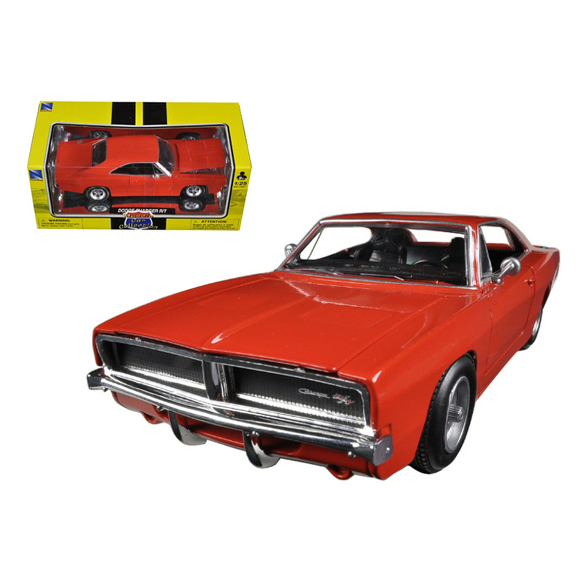 Click here for New Ray Toys New Ray 1969 Dodge Charger R/T Orange... prices