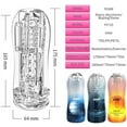 Automatic Male Masturbators Electric Pocket Vagina Deep Wrapped